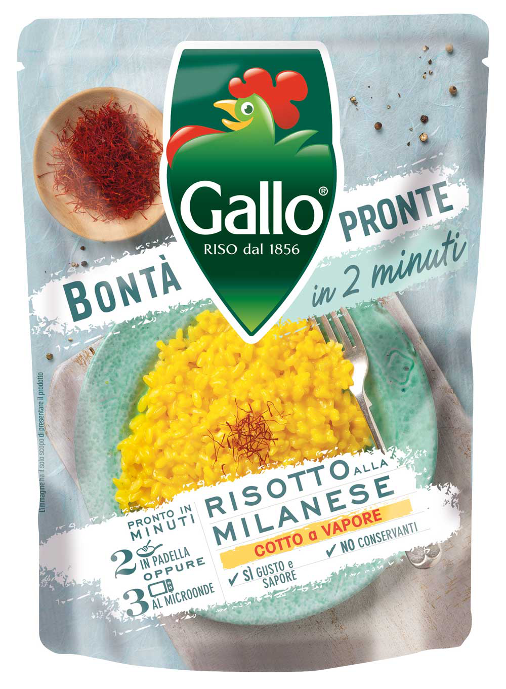 RISOTTO ALLA MILANESE - Riso Gallo